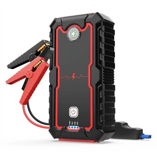 Accu Booster - Jumpstarter Voor Auto Met 2000A Peak Current ...