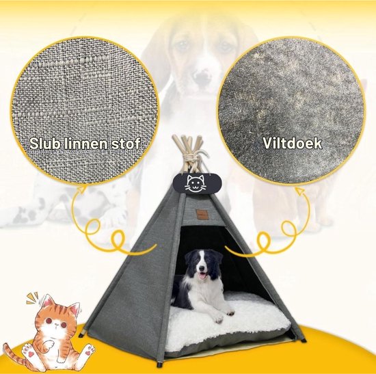 Kattentent - Huisdier tent - Dierenhuis - Kattenhol – Kattenhuis ...