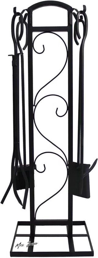 Mrs. Jones 5 stuks open haard gereedschap sets moderne 73 cm buiten ...