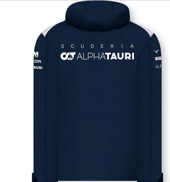 Alpha Tauri F1 Team Softshell Jacket - Heren Jas Blauw SAT22000 - Maat ...