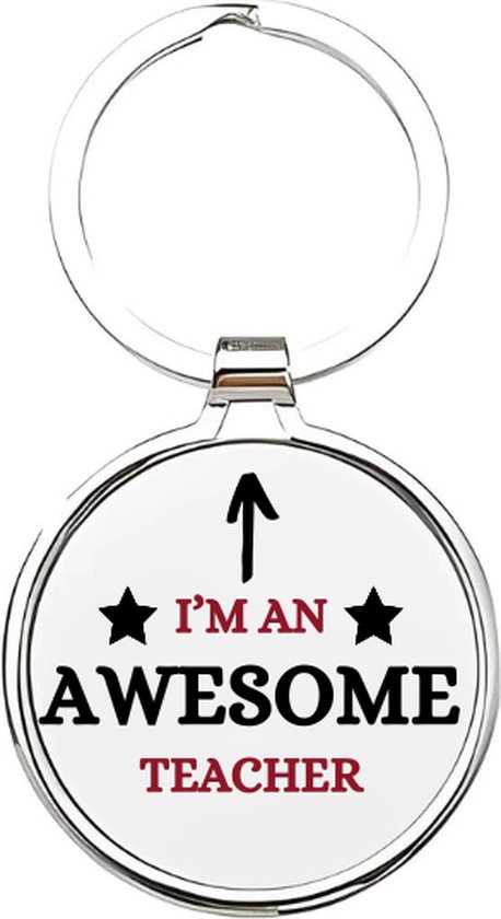 Akyol - i am an awesome teacher Sleutelhanger - Leraar - leraren ...
