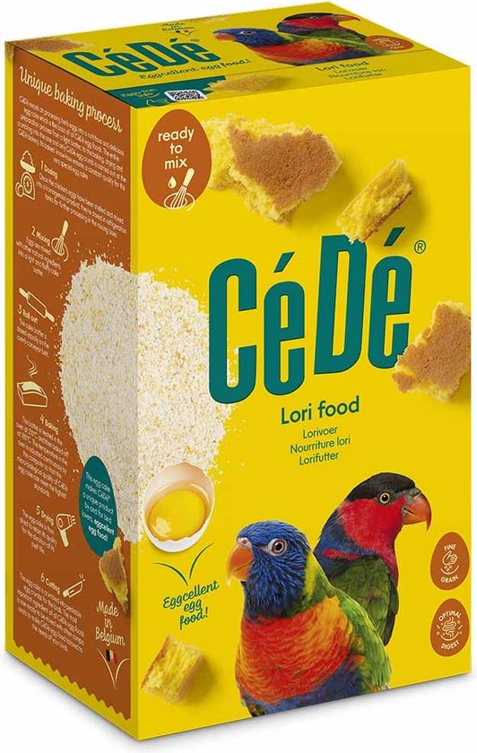 Cede lori food - Eivoer voor vogels - Lori - Vogelvoer - Cede | bol