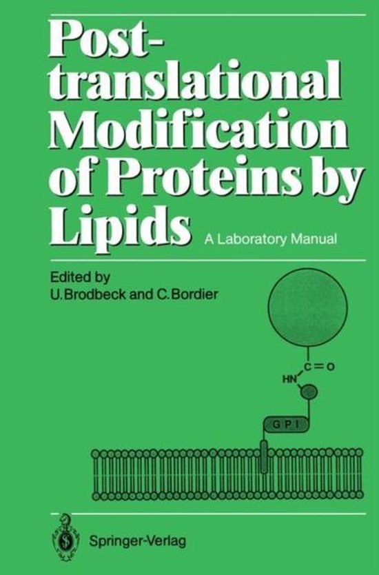 Post-translational Modification of Proteins by Lipids | 9783540502159 ...