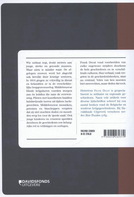 Vreemde eenden in de strijd, Frank Decat | 9789058269379 | Boeken | bol