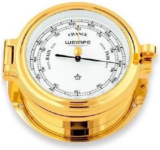 Wempe Chronometerwerke Regatta Bullaugen-Barometer CW150003 | bol.com