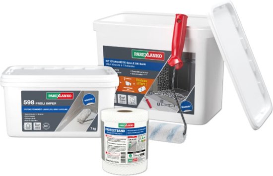 Badkamer waterdicht maken kit PAREXLANKO - KITDOUCHE07 | bol.com