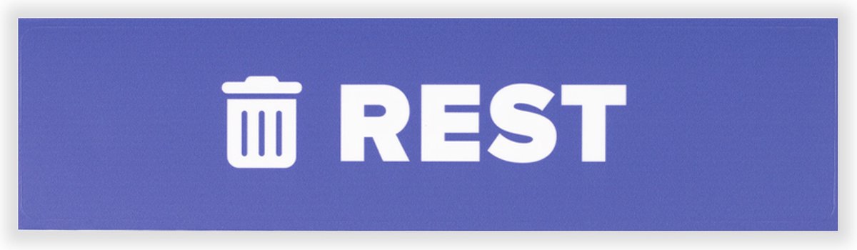 Afvalstickers set van 5 stuks - 25 x 6 cm - Plastic - Papier - Glas ...