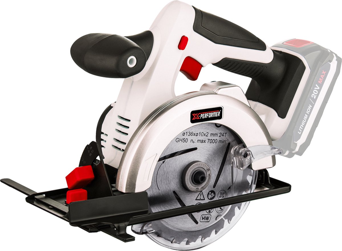 X PERFORMER - CIRKELZAAG - ACCU - 20V | bol
