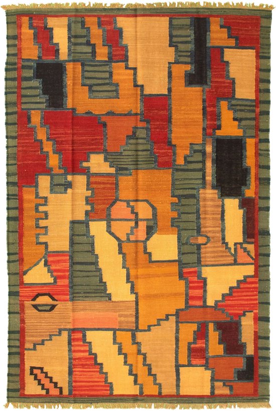 Sundance Turkije Bruin Kelim Vloerkleed Handgemaakt | bol