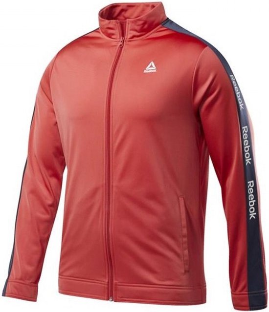 Reebok Te Bl Track Jacket Sweatshirt Man Rode Xs | bol.com