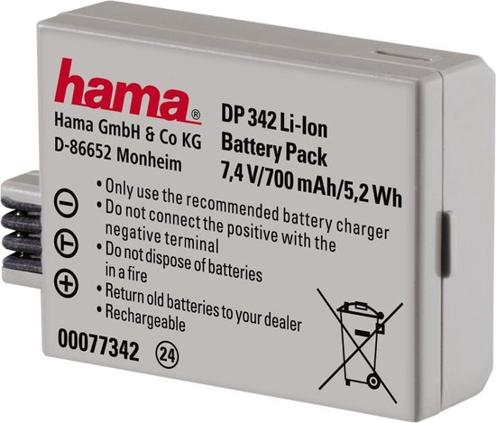 Hama 7,4V/850Mah Canon Lp-E5 | bol