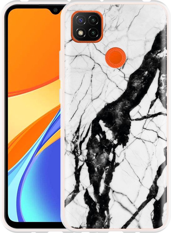 Xiaomi Redmi 9C Hoesje Marmer Design - Designed by Cazy | bol.com
