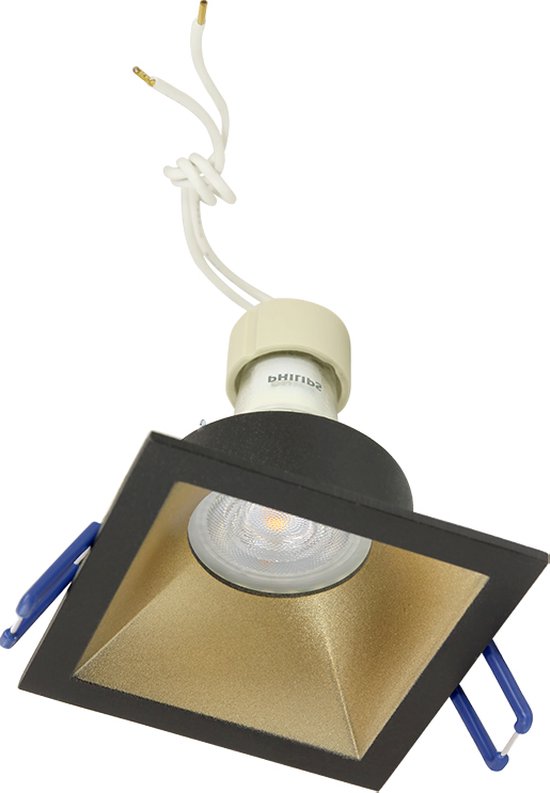 Inbouwspot Andrew met Philips HUE White Ambiance - inbouw spot - Goud ...