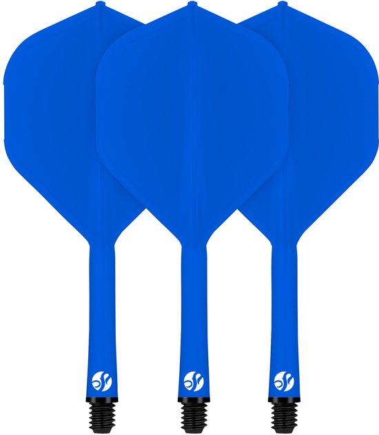 Shot Flight Deck System Blue NO2 - Dart Flights | bol