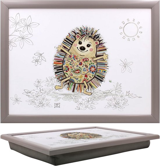 Hedgehog Laptray met Zitzak - Ideale Schoottafel voor Maaltijden en ...