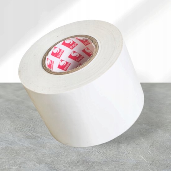 Scapa 2702 PVC Tape 50mm x 25m Wit, Zelfdovend, VDE, UL | bol