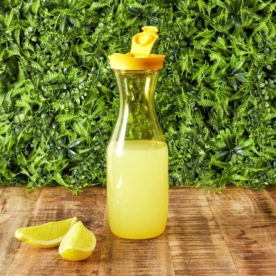 Gele plastic fles 1L - Duurzaam en stijlvol | bol