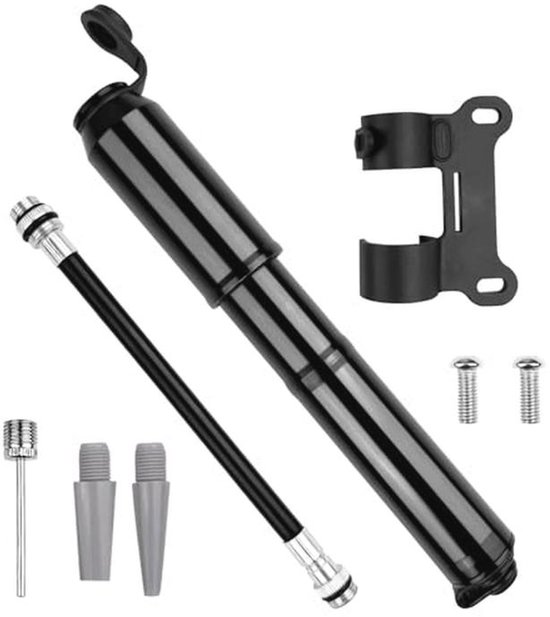 Mini Fietspomp 120 psi - Compatibel met Presta en Schrader Ventielen ...