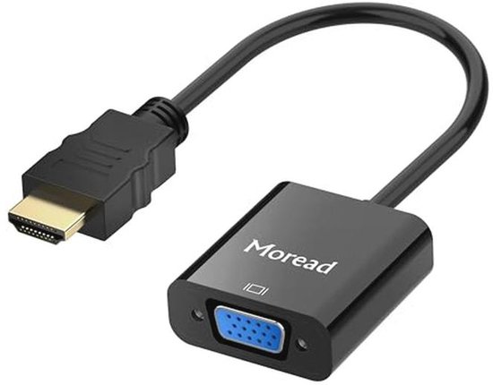 HDMI naar VGA-adapter - Verbind uw computer met monitoren, projectoren ...