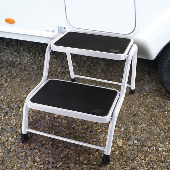 Dubbeltrede Caravan & Camper Stevige Instaptrap Opstap Trap voor ...