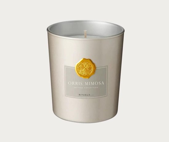 Rituals Private Collection - Orris Mimosa Geurkaars in Glas 360g | bol