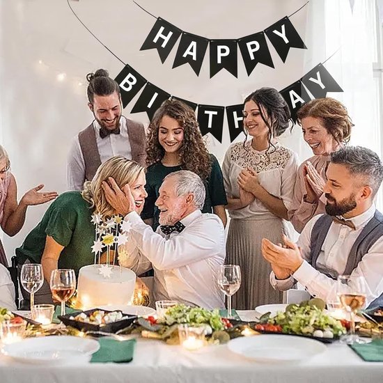 Happy Birthday Banner - Versiering voor Kinderen - Meisjes - Vrouwen ...