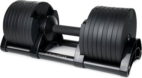 Verstelbare halter voor krachttraining en fitness thuis - 80 lbs | bol
