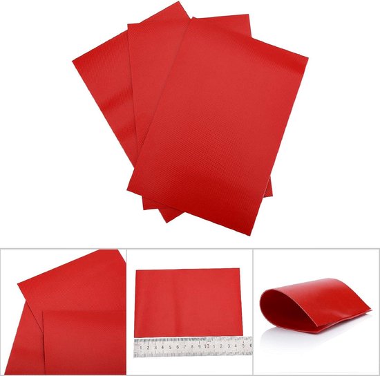 E-Ambar - Reparatieset voor Rubberboot, Hypalon en Pvc - 3 stuks ...