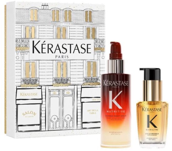 Limited-edition olie en nachtserum om alle haartypes te voeden en te ...