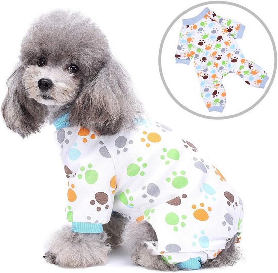 Schattige Hond of Kat Pyjama Romper met Pootjes voor Kleine Dieren | bol