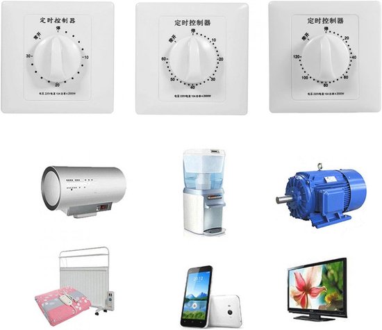 Countdown Timerschakelaar voor Verlichting en Ventilatoren ...