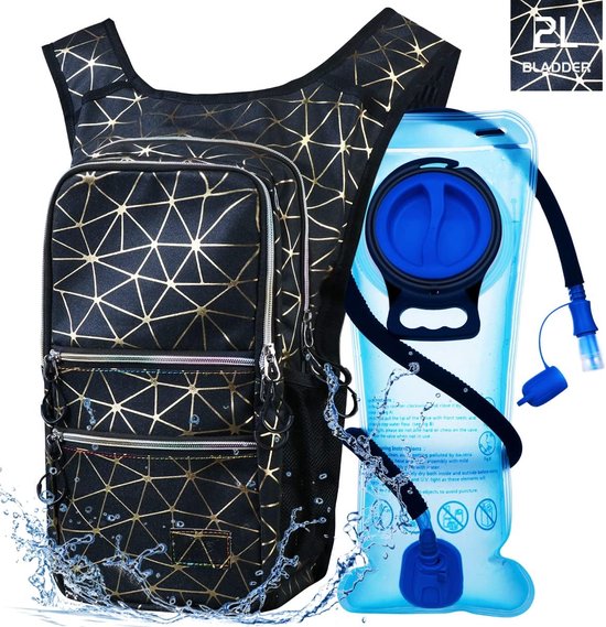 Hydratatierugzak 20 Liter met 2L Drinkzak - Comfortabel Hydratatiepak ...