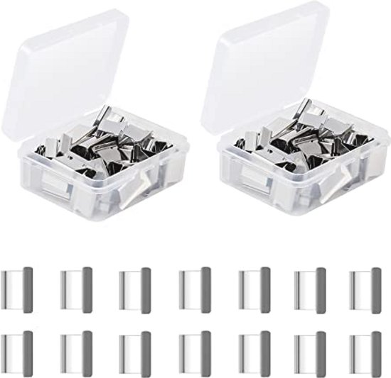 100 Stuks Paper Clam Clips - Navulclips Voor Bureau, Thuis En School | bol