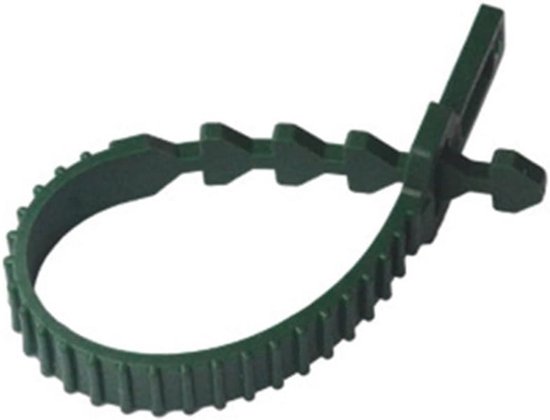 10 stuks verstelbare boombanden 24 cm - Zachte rubberen banden voor ...