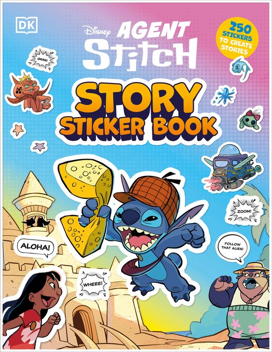 Disney Stitch Story Sticker Book | 9798217307852 | Boeken | bol