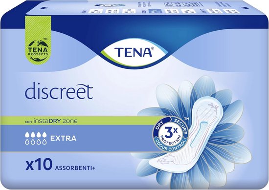 Extra Incontinentie Pads voor Vrouwen - 10 Stuks, 1 g | bol