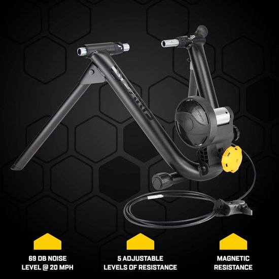 Turbotrainer met Weerstandsregelaar voor Racefiets en Mountainbike | bol