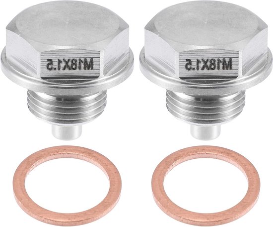 Voertuig Motor Magnetische Olie Afvoerplug M18x1.5 Met Pakking ...
