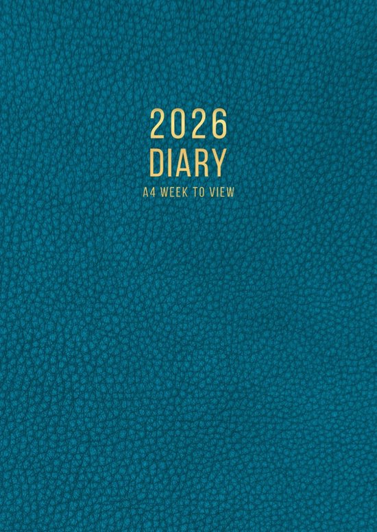A4 Weekplanner 2026: Jaarplanner Weekoverzicht Dagplanner met To-Do ...