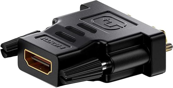 DVI naar HDMI Adapter, dual-link 24+1 pin, bidirectioneel, 1080P Full ...