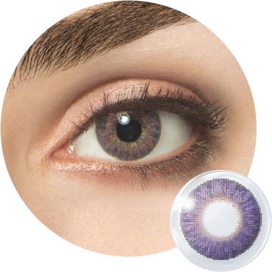 -2,50 - FreshLook® COLORBLENDS® Amethyst - Lot de 2 - Lentilles ...