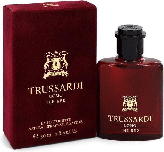 Trussardi Uomo The Red by Trussardi 30 ml - Eau De Toilette Spray | bol