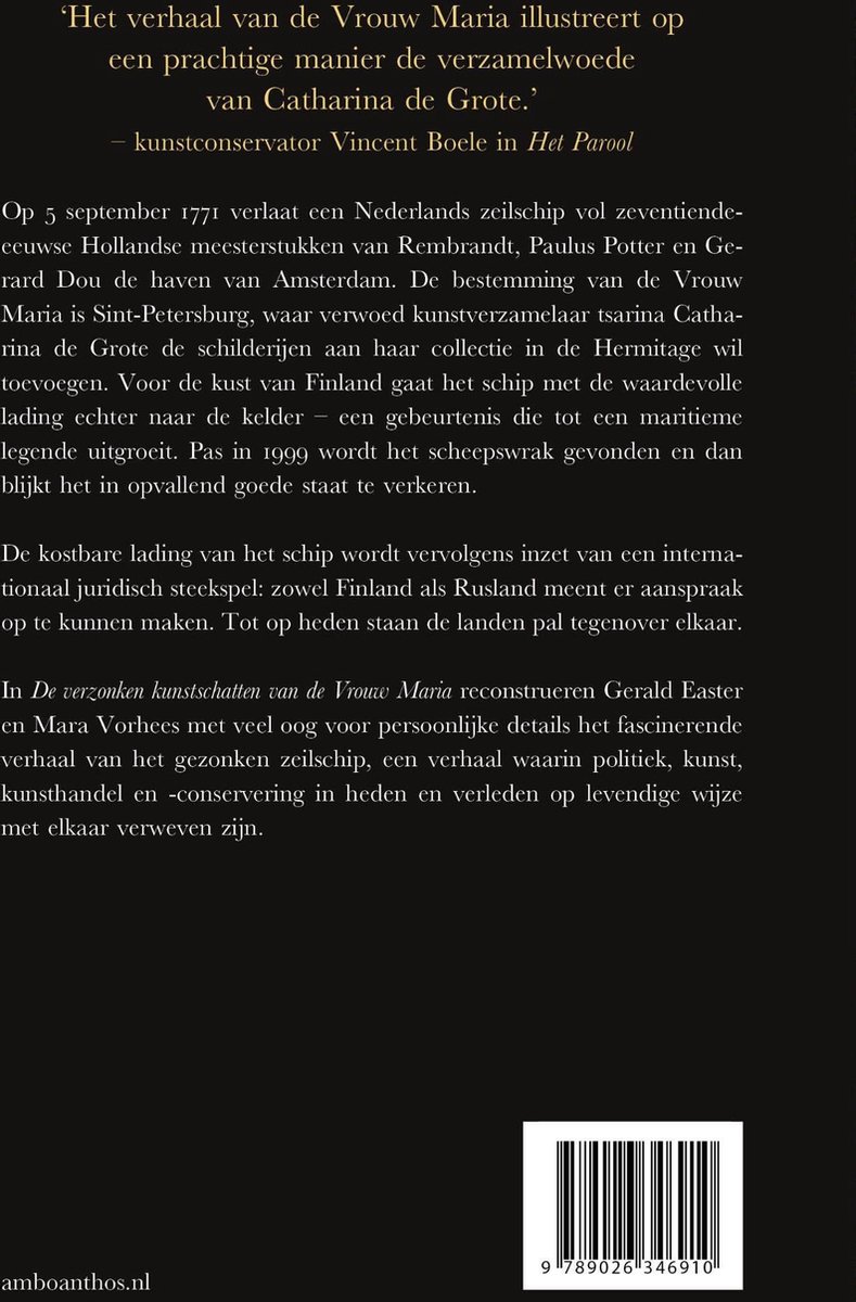 De verzonken kunstschatten van de Vrouw Maria (ebook), Gerald Easter ...