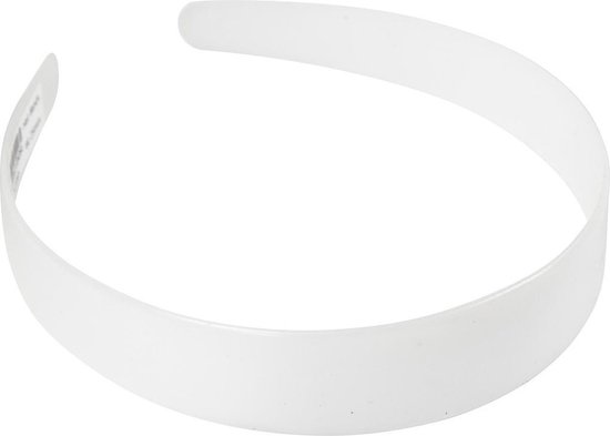 Haarband - Dunne Haarbandjes - Wit - DIY - Haarbanden Versieren ...