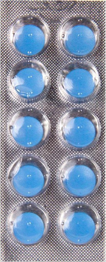 Pharmquests Blue Mellow Erectiepillen - 10 stuks | bol.com