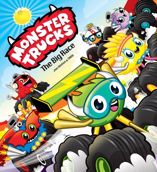 Monster Trucks 1 - Monster Trucks: The Big Race (ebook), Jon Hinton ...