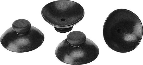 Ferplast Zuignappen Rubber Zwart 4 Stuks | bol