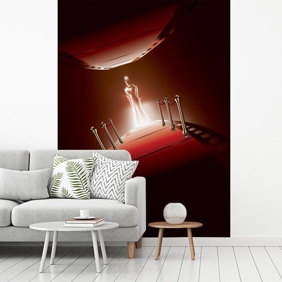 Behang - Fotobehang - een persoon op de rode loper in Hollywood ...