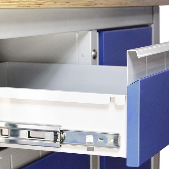 George Tools werkbank 169 cm - Werktafel met 6 laden en multiplex ...