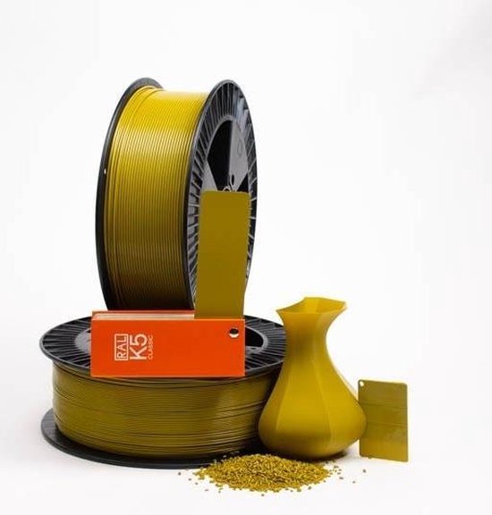 PLA 100027 Curry RAL 1027 1.75 / 2000 | bol.com